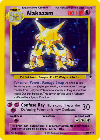 Alakazam (Base Set TCG) - WikiDex, la enciclopedia Pokémon