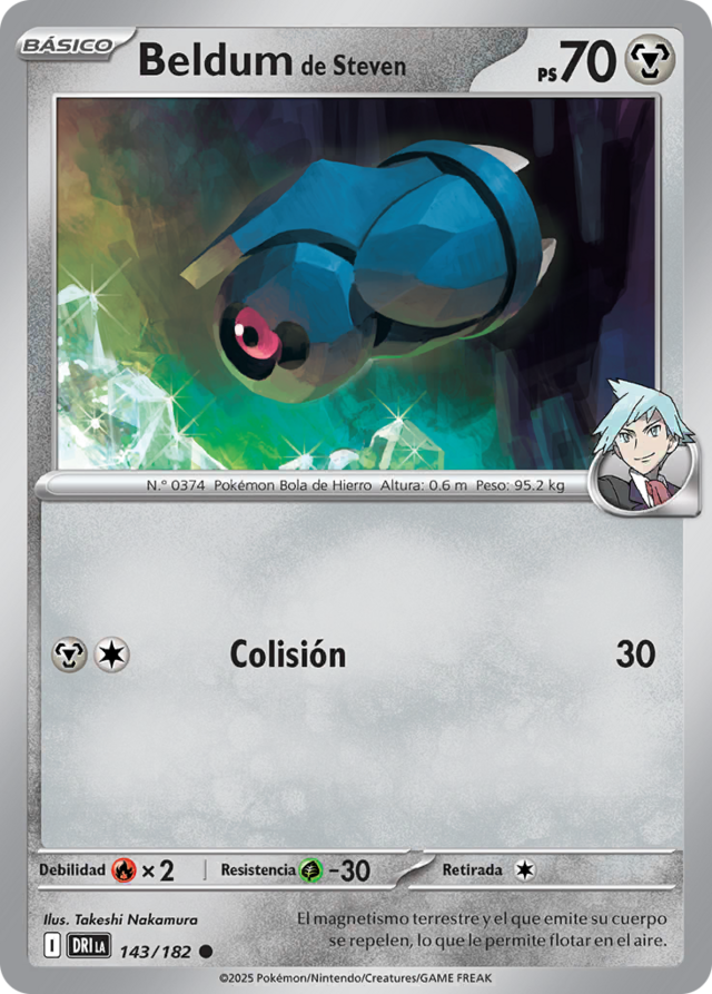 Beldum de Steven (Rivales Predestinados TCG)/Beldum de Máximo (Rivales ...