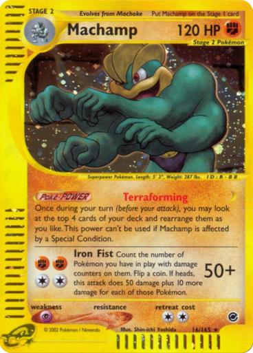 Machamp (Expedition Base Set TCG) - WikiDex, la enciclopedia Pokémon