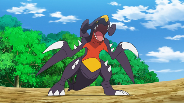 Archivo:EP1203 Garchomp de Paul.png - WikiDex, la enciclopedia Pokémon