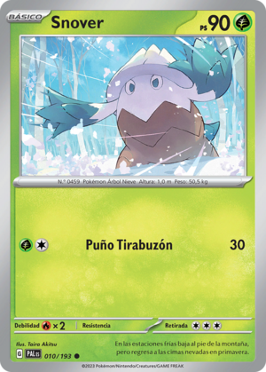 Abomasnow (Evoluciones en Paldea TCG) - WikiDex, la enciclopedia Pokémon