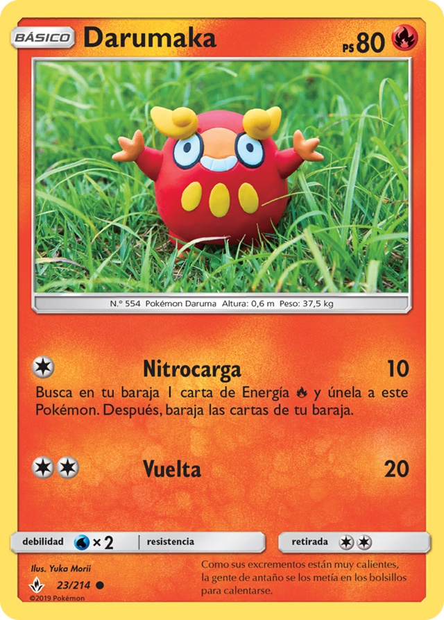 Darumaka (Vínculos Indestructibles TCG) - WikiDex, la enciclopedia Pokémon