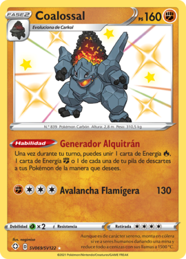 Categoría:Coalossal - WikiDex, la enciclopedia Pokémon