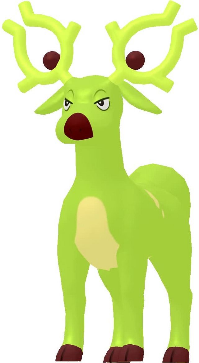 Archivo:Stantler HOME variocolor.webm - WikiDex, la enciclopedia Pokémon