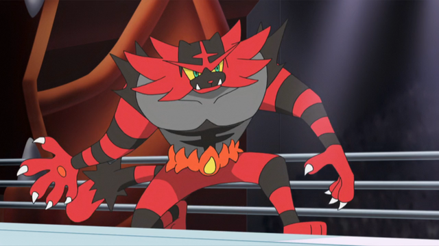 Incineroar del profesor Kukui - WikiDex, la enciclopedia Pokémon