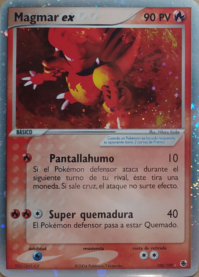 Magmar-ex (Rubí & Zafiro TCG) - WikiDex, la enciclopedia Pokémon