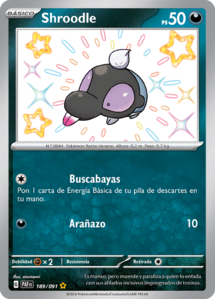 Shroodle (Evoluciones en Paldea 144 TCG) - WikiDex, la enciclopedia Pokémon