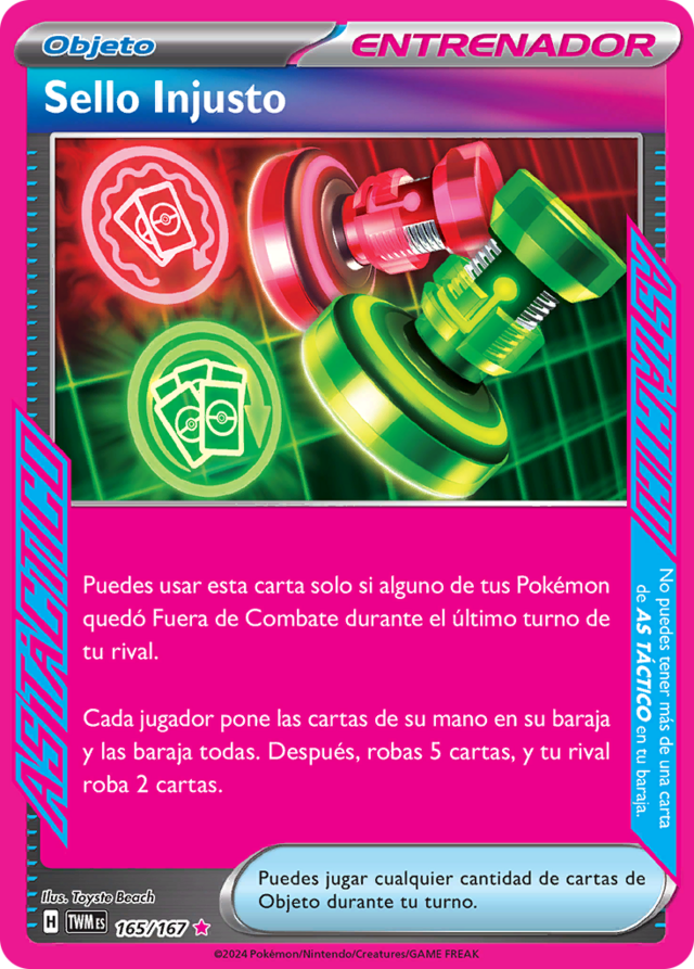 Sello Injusto (TCG) - WikiDex, la enciclopedia Pokémon