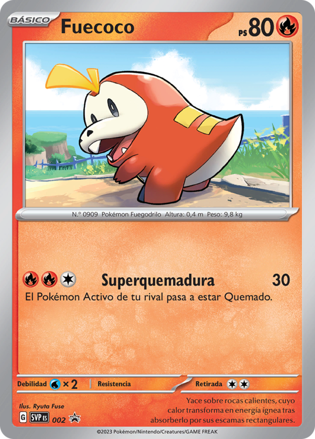 Fuecoco (SV Promo 2 TCG) - WikiDex, la enciclopedia Pokémon