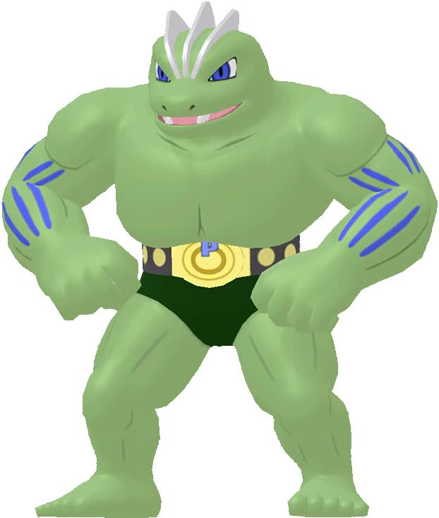 Archivo:Machoke HOME variocolor.webm - WikiDex, la enciclopedia Pokémon