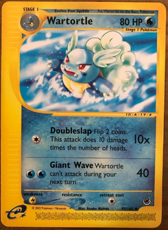 Wartortle (Expedition Base Set TCG) - WikiDex, la enciclopedia Pokémon