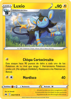 Shinx (Cenit Supremo 40 TCG) - WikiDex, la enciclopedia Pokémon