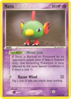 Natu (Deoxys TCG) - WikiDex, la enciclopedia Pokémon