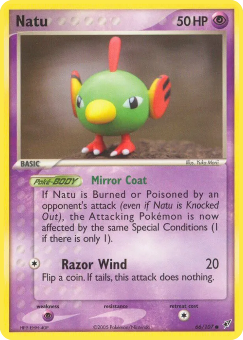 Natu (Deoxys TCG) - WikiDex, la enciclopedia Pokémon