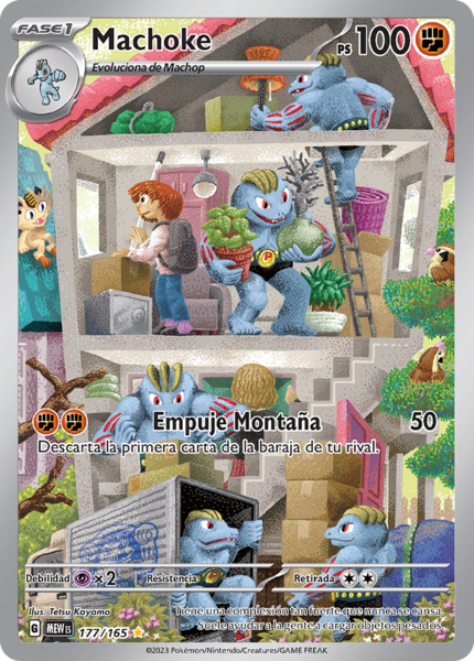 Machoke (151 TCG) - WikiDex, la enciclopedia Pokémon