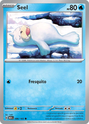 Dewgong (151 TCG) - WikiDex, la enciclopedia Pokémon