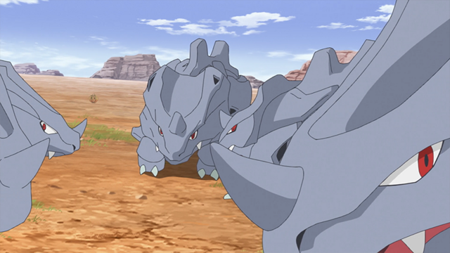 Archivo:EP1271 Rhyhorn.png - WikiDex, la enciclopedia Pokémon