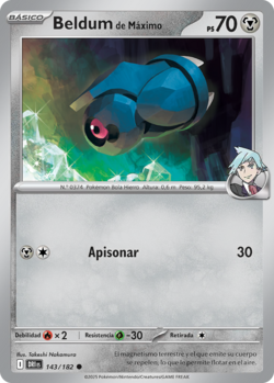Beldum de Steven (Rivales Predestinados TCG)/Beldum de Máximo (Rivales ...