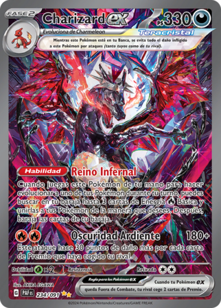 Charizard ex (Llamas Obsidianas TCG) - WikiDex, la enciclopedia Pokémon
