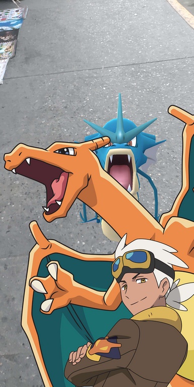 Archivo:Charizard y Friede en instantánea de GO.jpg - WikiDex, la ...
