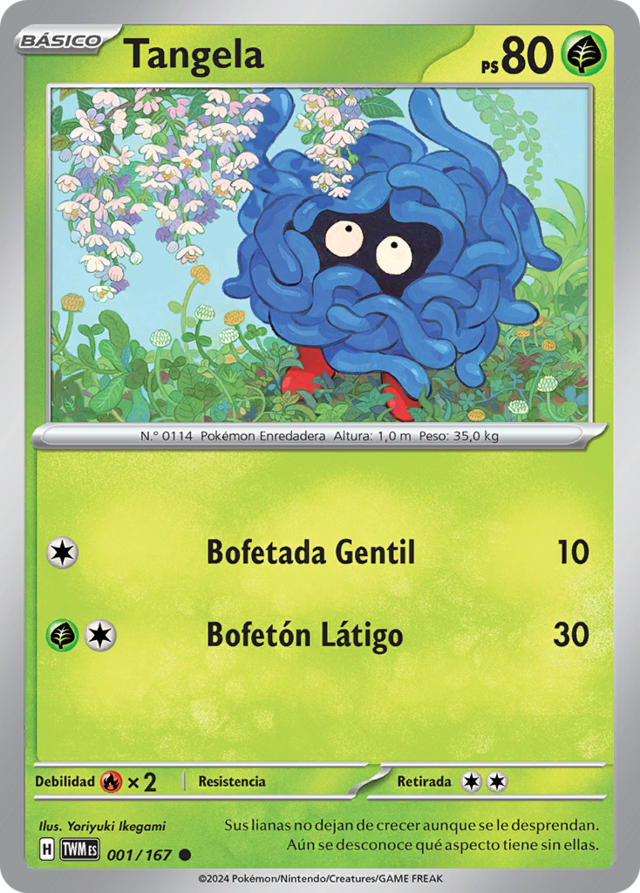 Tangela (Mascarada Crepuscular TCG) - WikiDex, la enciclopedia Pokémon