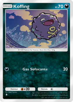Koffing (Genes Formidables TCG Pocket) - WikiDex, la enciclopedia Pokémon