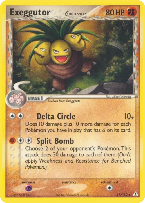 Exeggutor δ (Holon Phantoms TCG) - WikiDex, la enciclopedia Pokémon