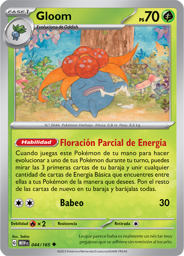 Gloom (151 TCG) - WikiDex, la enciclopedia Pokémon