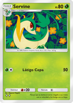 Snivy (La Isla Singular TCG Pocket) - WikiDex, la enciclopedia Pokémon