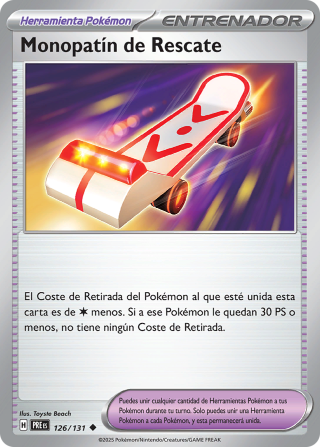 Monopatín de Rescate (TCG) - WikiDex, la enciclopedia Pokémon