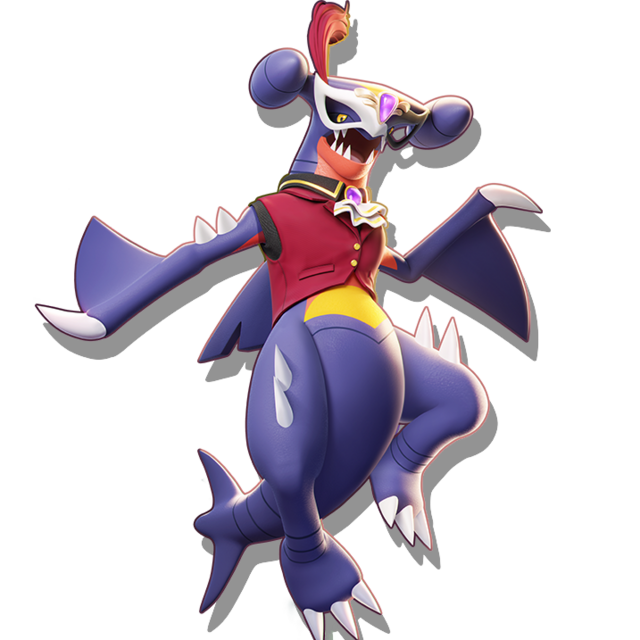 Archivo:Artwork Garchomp Antifaz UNITE.png - WikiDex, la enciclopedia ...