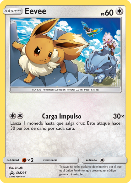Eevee (SM Promo 235 TCG) - WikiDex, la enciclopedia Pokémon