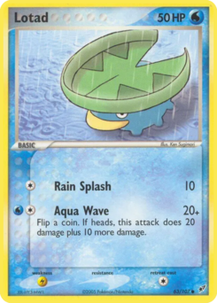 Lotad (Deoxys 63 TCG) - WikiDex, la enciclopedia Pokémon