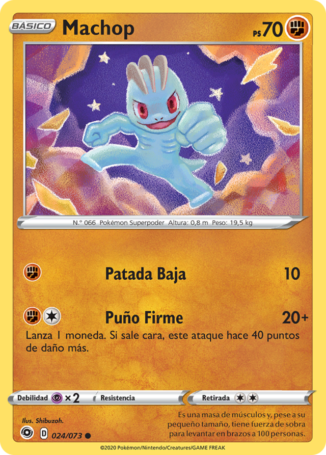 Machop (Camino de Campeones TCG) - WikiDex, la enciclopedia Pokémon