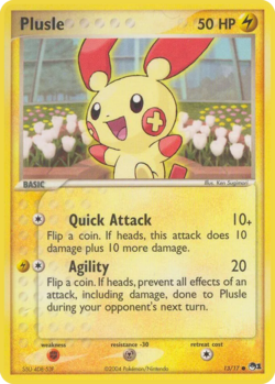 Plusle (POP Series 1 TCG) - WikiDex, la enciclopedia Pokémon