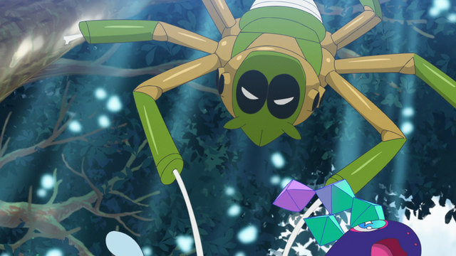 Archivo:EP1276 Spidops.png - WikiDex, la enciclopedia Pokémon