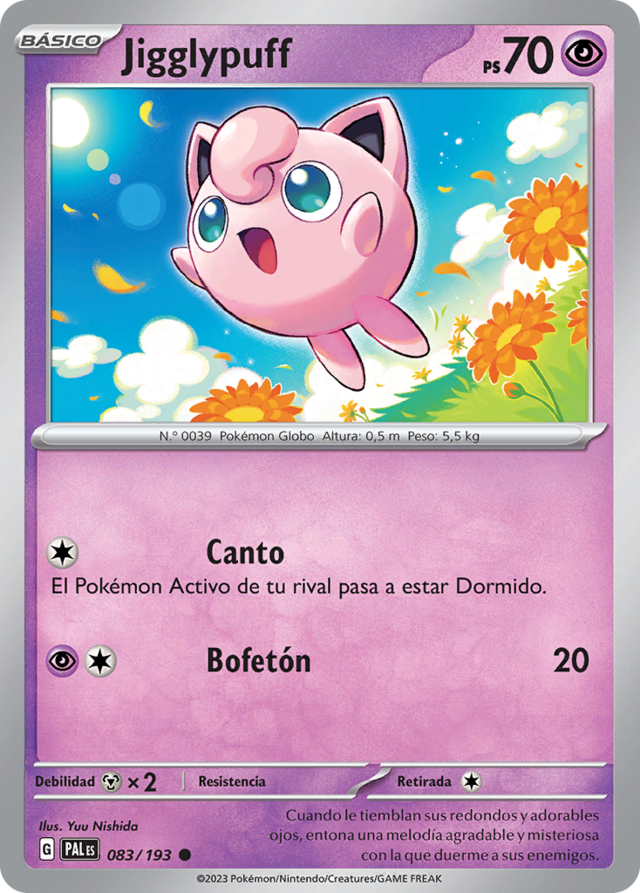 Jigglypuff (Evoluciones en Paldea TCG) - WikiDex, la enciclopedia Pokémon