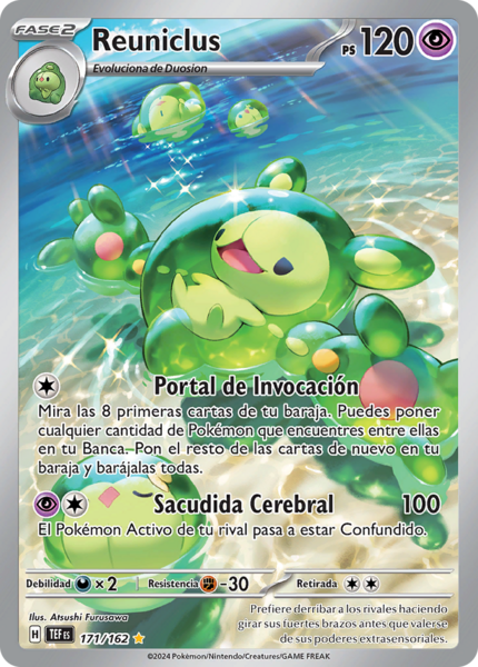Reuniclus (Fuerzas Temporales TCG) - WikiDex, la enciclopedia Pokémon