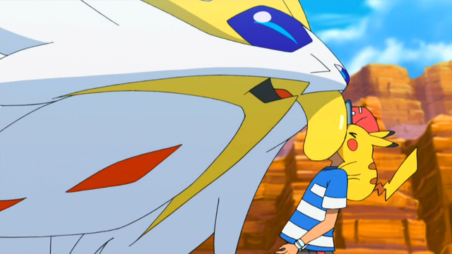 Archivo:EP995 Solgaleo lamiendo a Ash.png - WikiDex, la enciclopedia ...