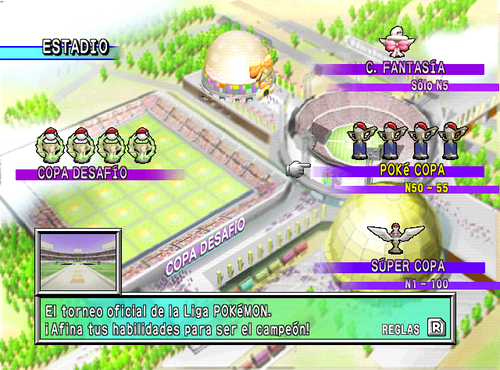 Estadio (Pokémon Stadium) - WikiDex, la enciclopedia Pokémon