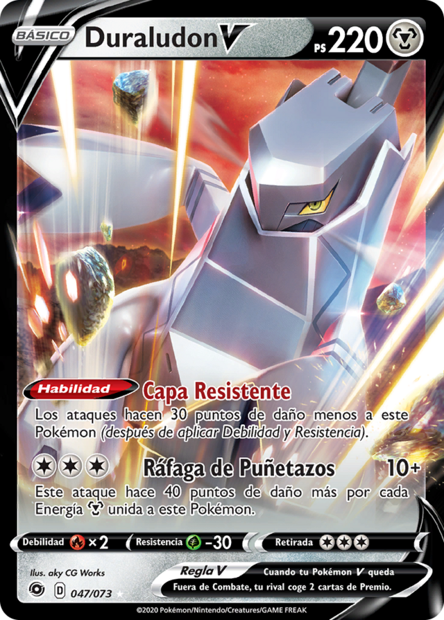 Duraludon V (Camino de Campeones TCG) - WikiDex, la enciclopedia Pokémon