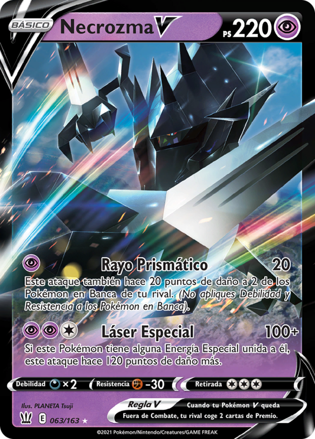 Necrozma V (Estilos de Combate TCG) - WikiDex, la enciclopedia Pokémon