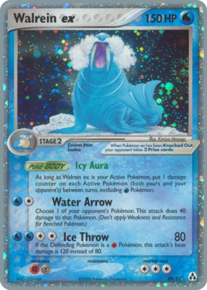 Walrein-ex (Legend Maker TCG) - WikiDex, la enciclopedia Pokémon