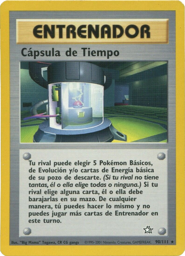 Cápsula de Tiempo (TCG) - WikiDex, la enciclopedia Pokémon