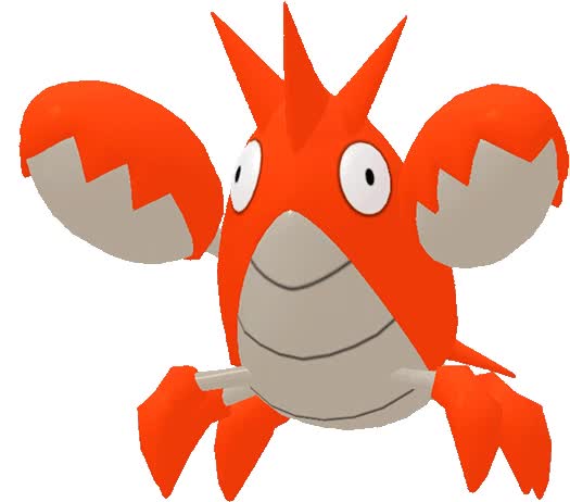 Archivo:Corphish HOME.webm - WikiDex, la enciclopedia Pokémon