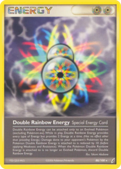 Double Rainbow Energy (TCG) - WikiDex, la enciclopedia Pokémon
