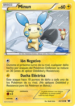 Minun (Oscuros Exploradores TCG) - WikiDex, la enciclopedia Pokémon