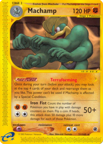 Machamp (Expedition Base Set TCG) - WikiDex, la enciclopedia Pokémon
