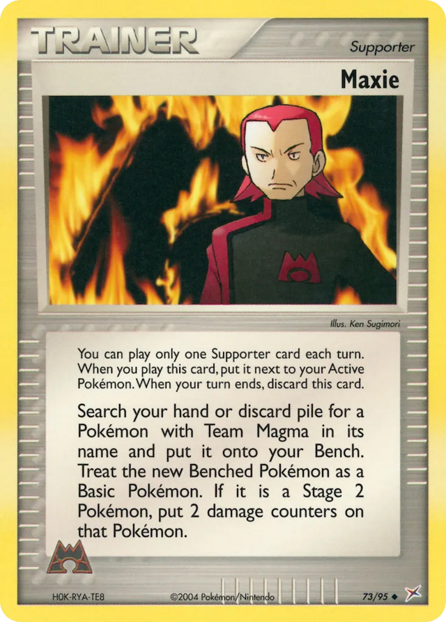 Maxie (TCG) - WikiDex, la enciclopedia Pokémon