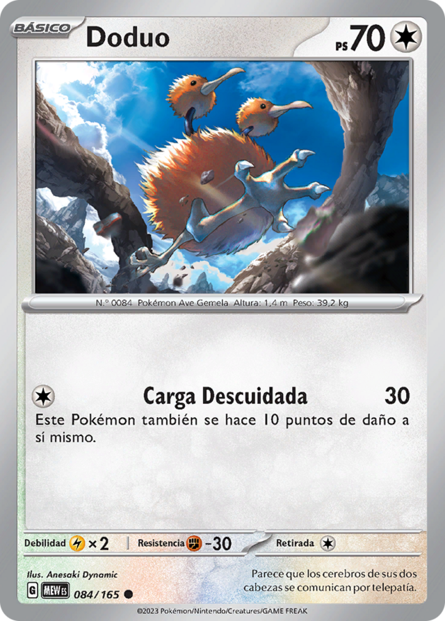 Doduo (151 TCG) - WikiDex, la enciclopedia Pokémon